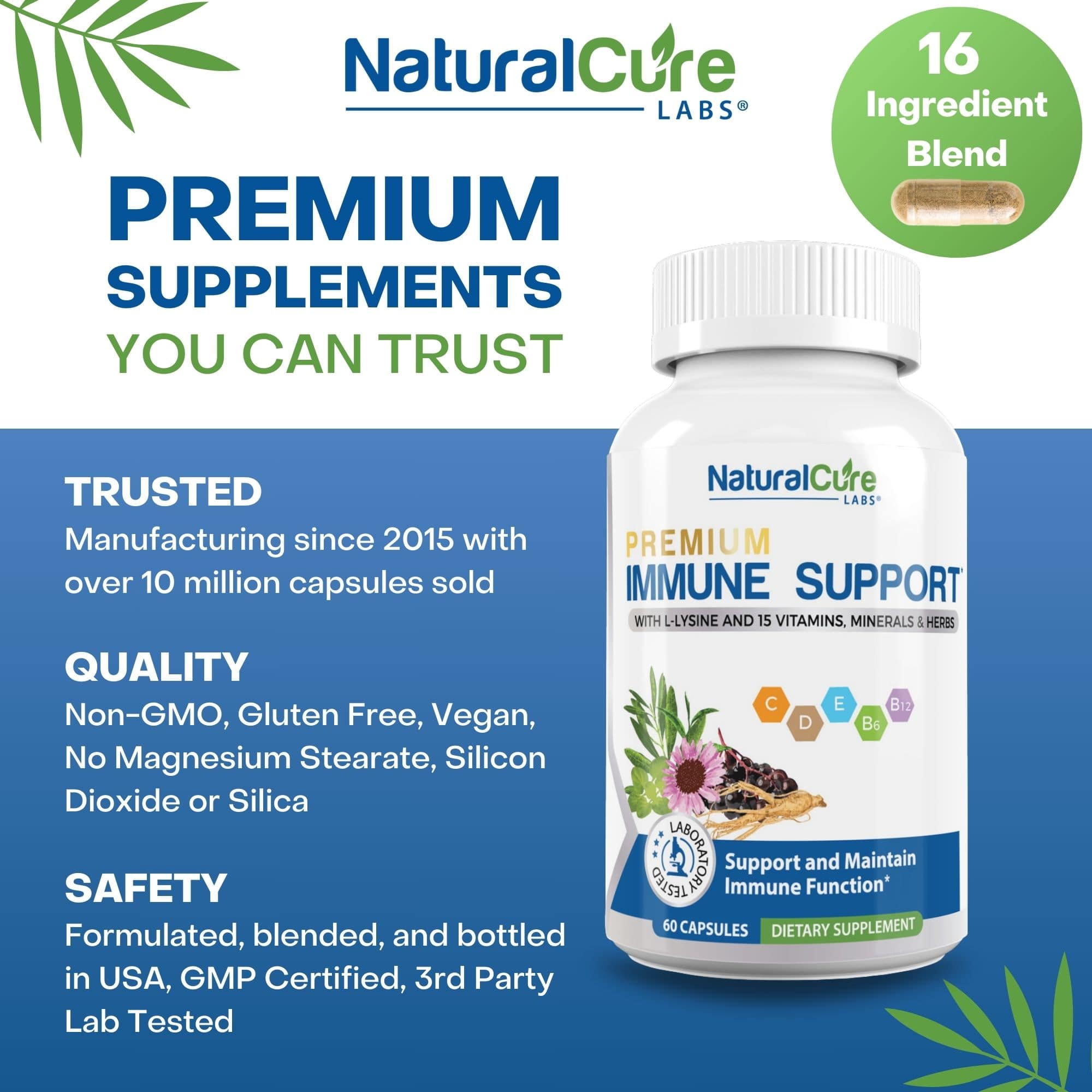 Immune System Booster – Natural Cure Labs